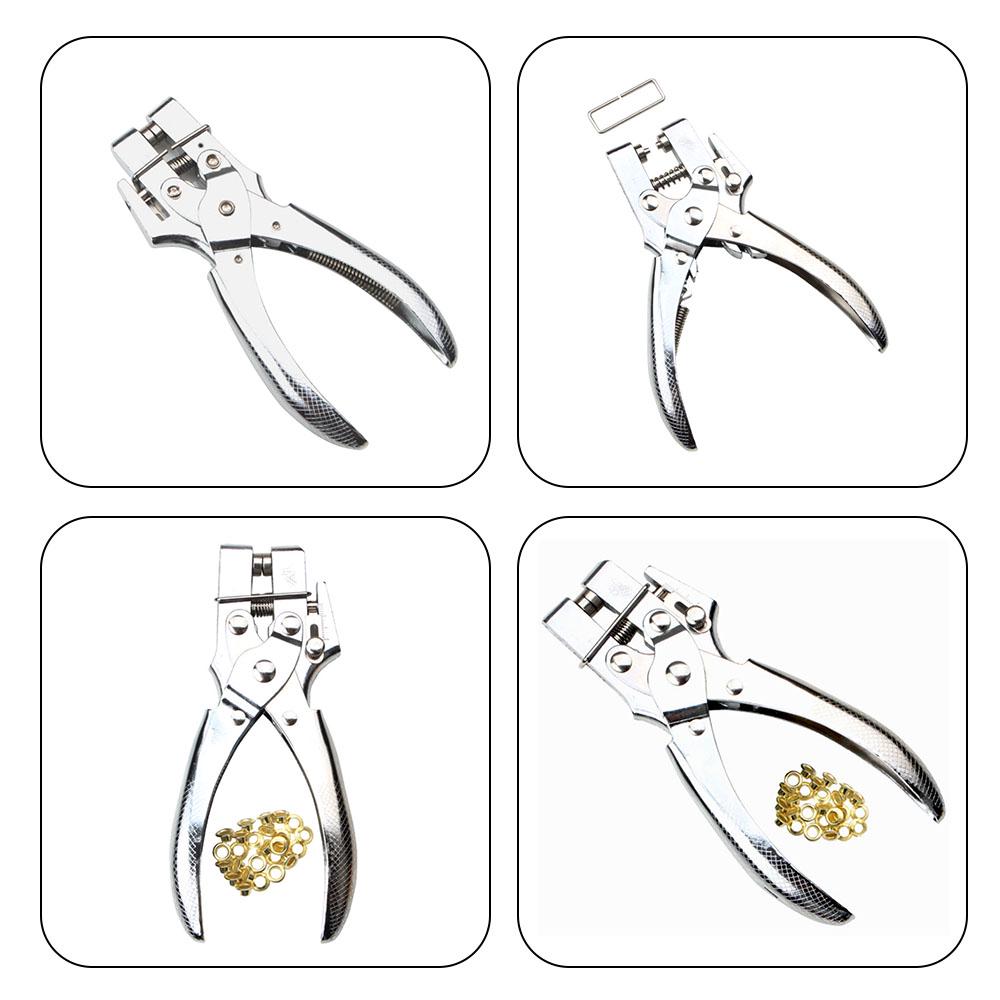 Buy Multifunction Eyelets Setting Plier Punching Hole Maker Fastener ...