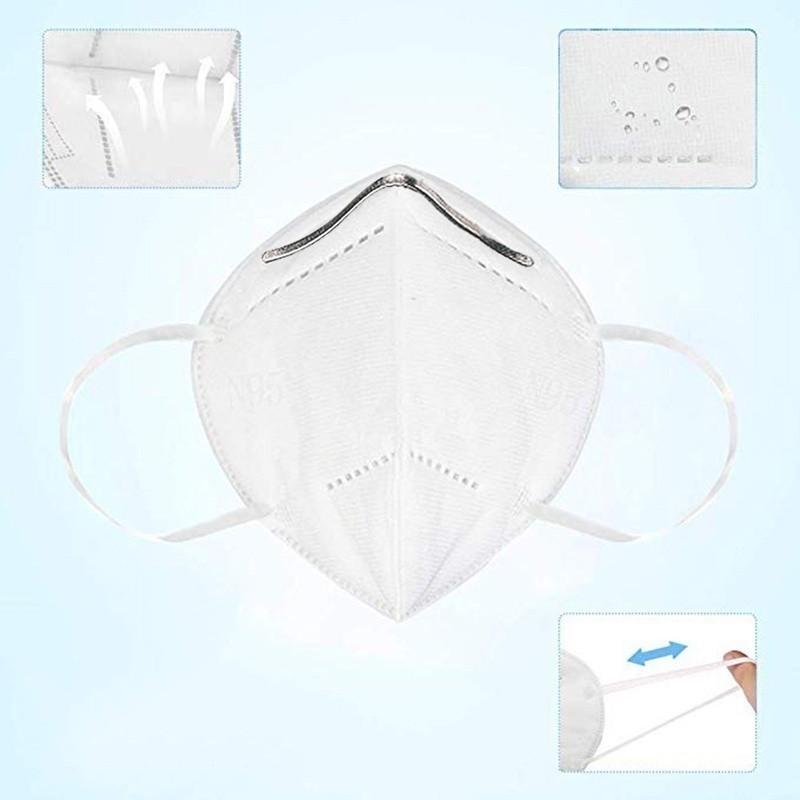 Buy 5 Layer 1/5/10/20/30/50/100PCS Protection Anti-dust Soft Breathable ...