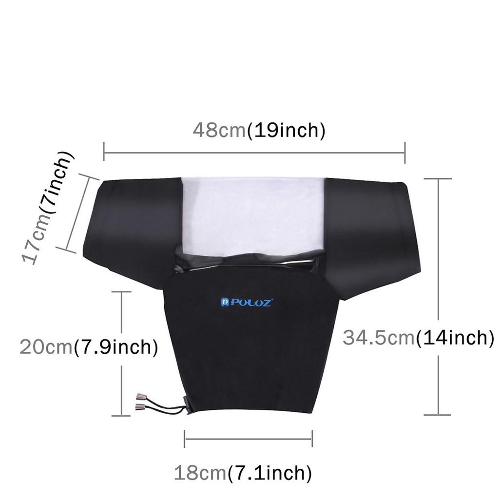 Rainproof Dust Protector SLR Camera Sunshade Lens Rain Cover-buy at a ...