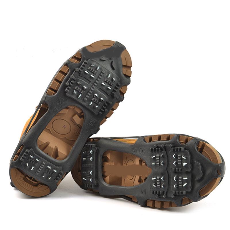 Buy Walking Anti-slip Shoe Gripper Winter 24 Teeth Ice Claw Snow Shoe ...