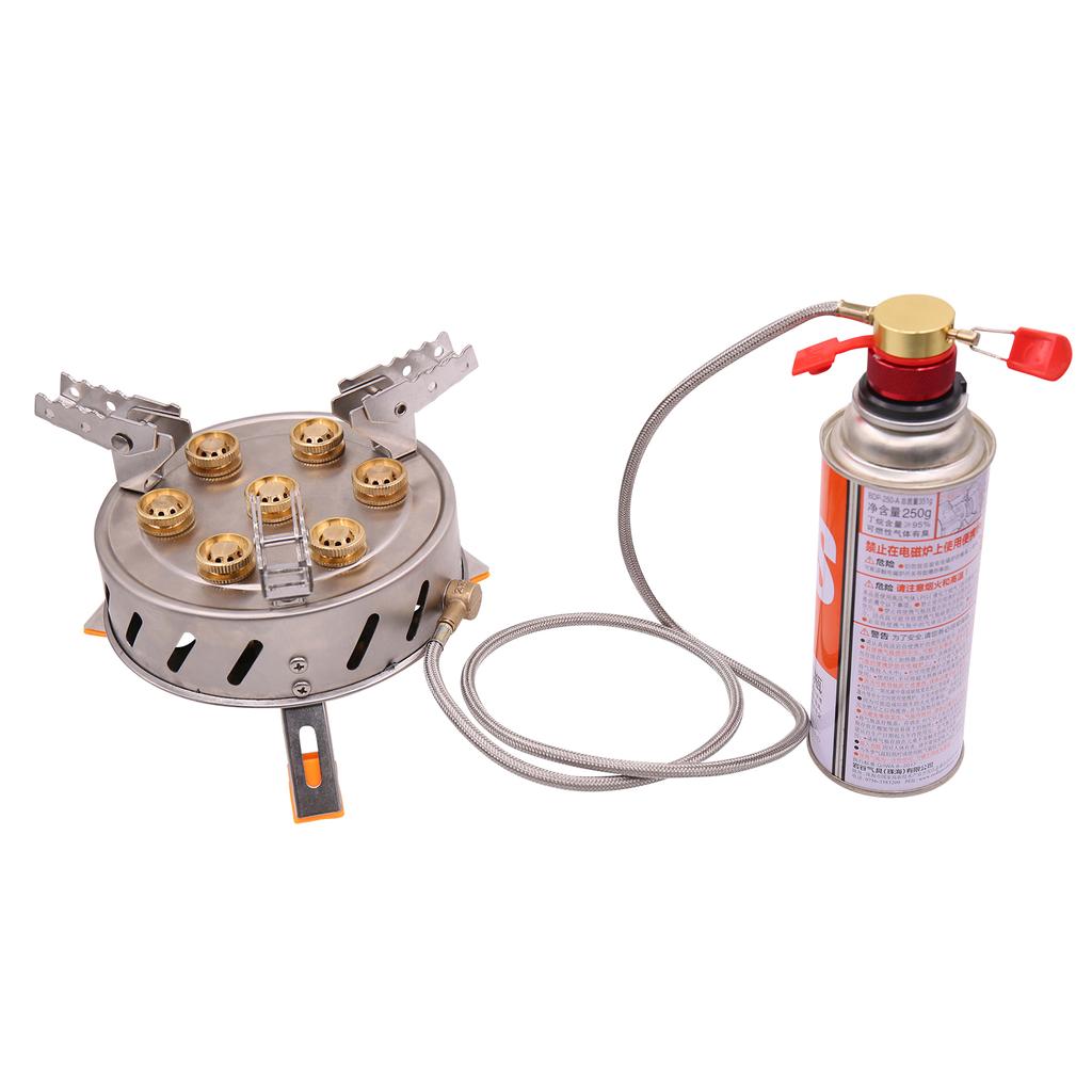 Cheap 11800W Outdoor Gas Stove Burner 7 Holes High Firepower Protable ...