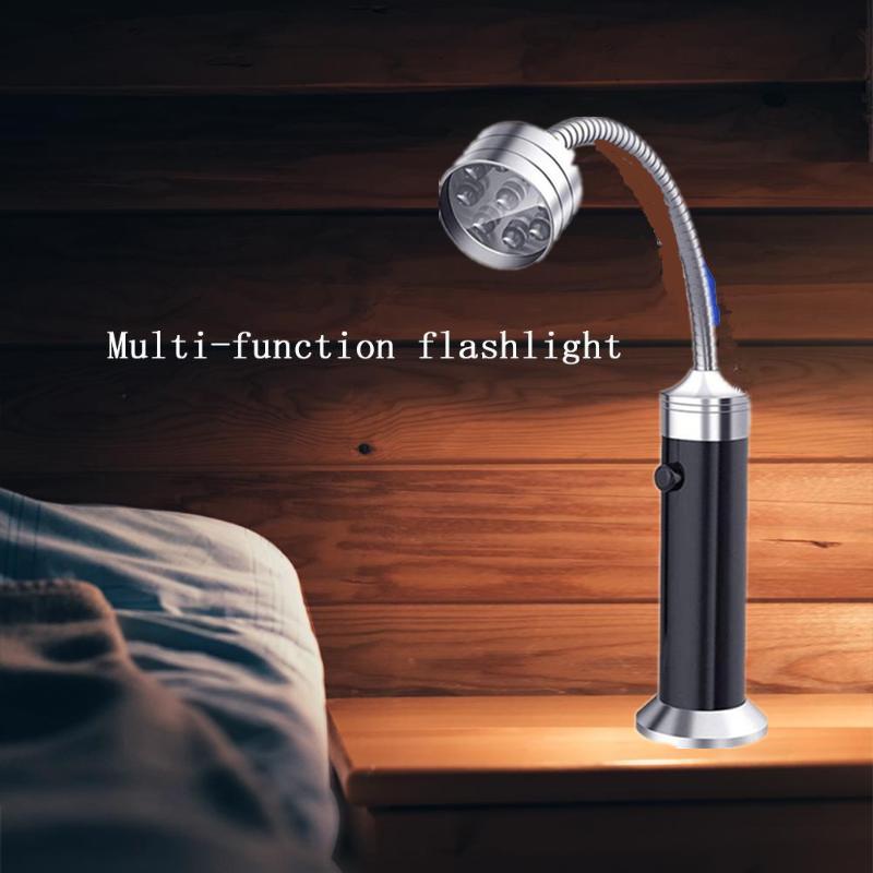 Buy Universal Flexible Study Home BBQ 9LED Magnet Desk Lamp Bendable ...