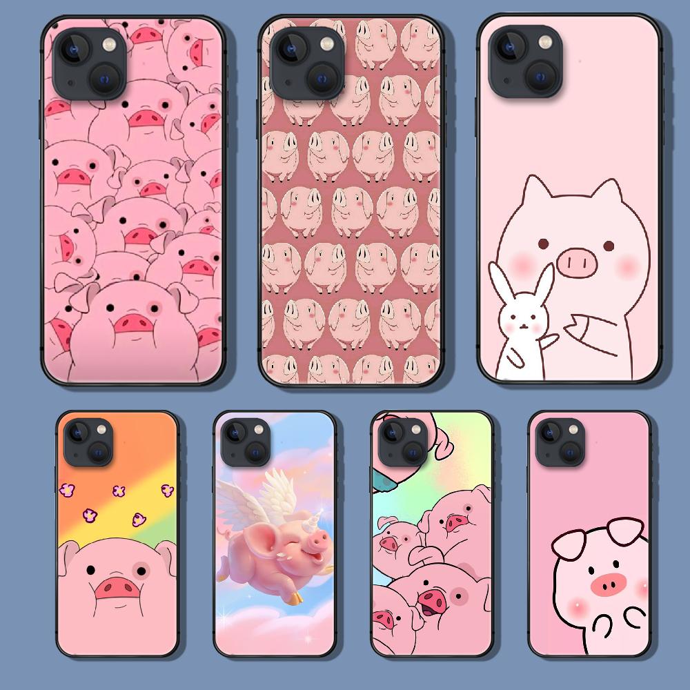 Köp Cute PINK Kawai Pig Phone Case For Iphone Samsung Galaxy Xiaomi Mi ...