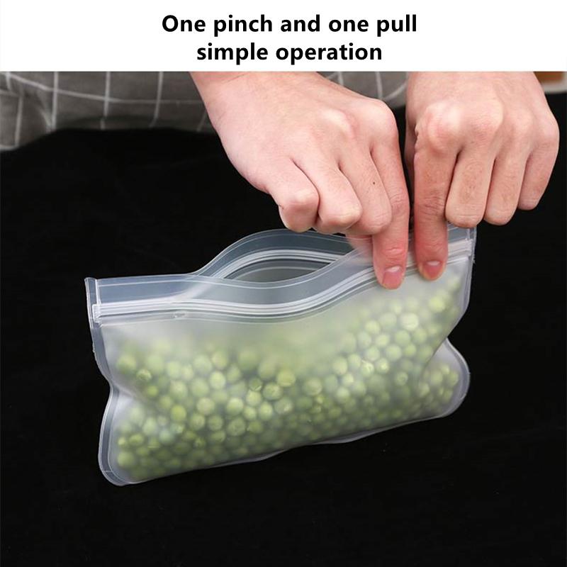 Buy Self Sealing Bag Peva Food Bag Fresh-Keeping Bag Separate Packaging ...