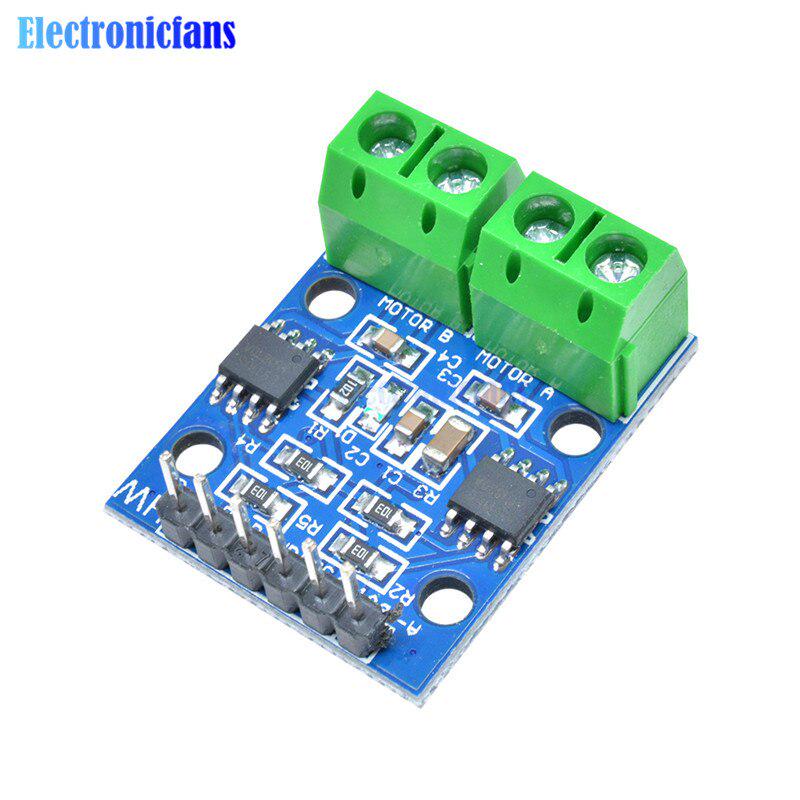 Buy 2PCS H-bridge Stepper Motor Dual DC Motor Driver Controller Board ...