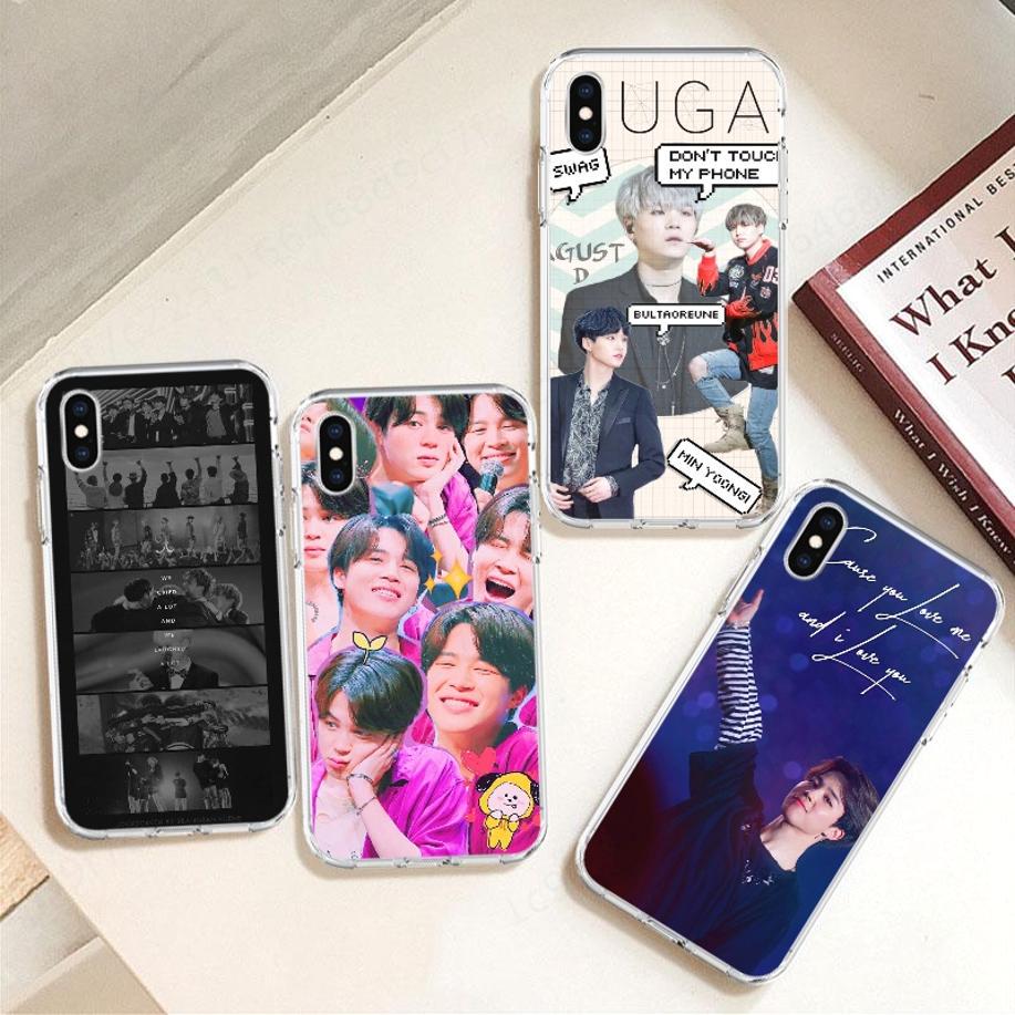 Buy BTS Dynamic Stage Silicone Mobile Phone Cases for iPhone 6 5 X Plus ...