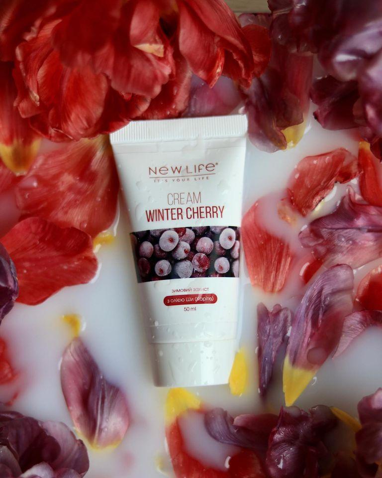 Buy Cream Winter Cherry New Life Moisturizing, Nourishing, Skin ...