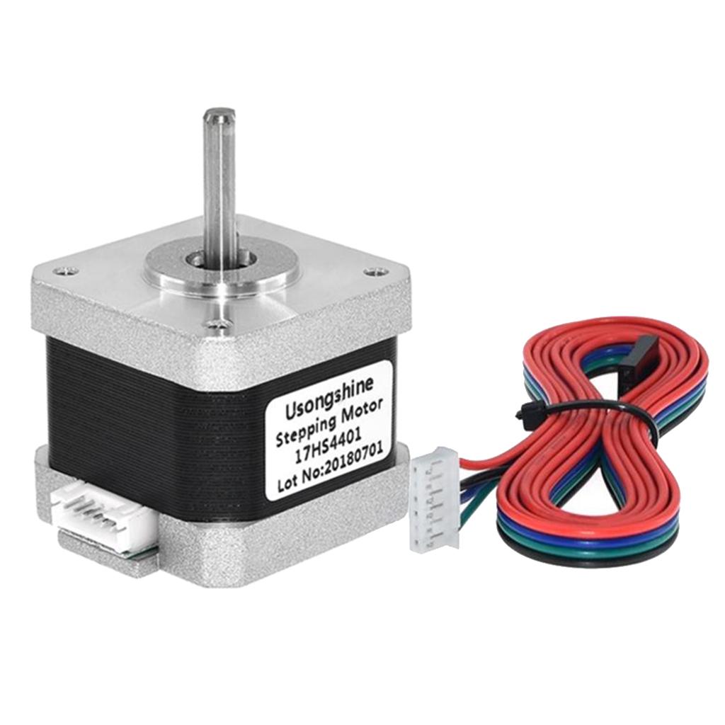 Buy 17HS4401 Stepper Motor with Cable For 3D Printer CNC Parts ...