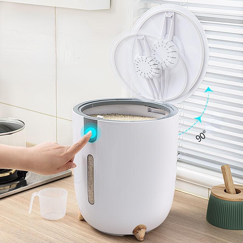 Cheap Food Storage Boxes Filled with Rice Buckets Insect and Moisture ...