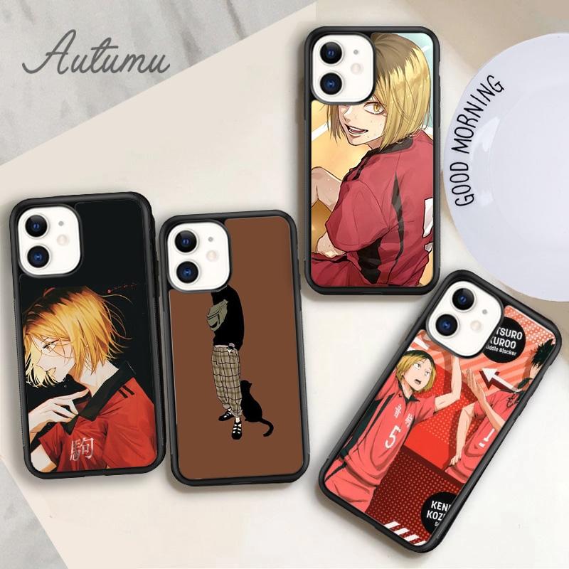 Buy Anime Kozume Kenma Haikyuu Phone Case for iPhone 11 12 13 14 Pro ...