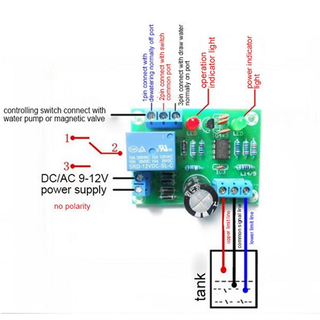 Buy Water Level Controller Switch Liquid Level Sensor Module ...