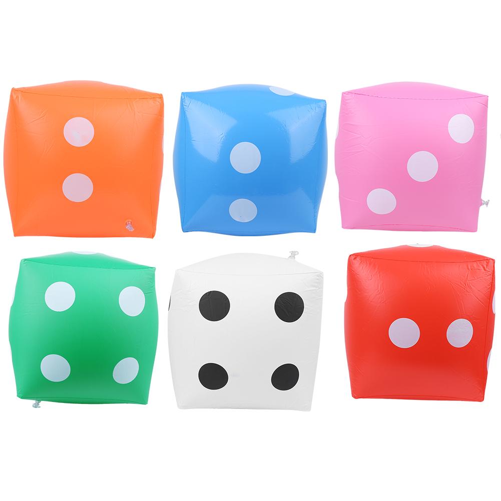 Buy Dice, Portable Inflatable Dice, for Game Dice Toy Party Pool Party ...
