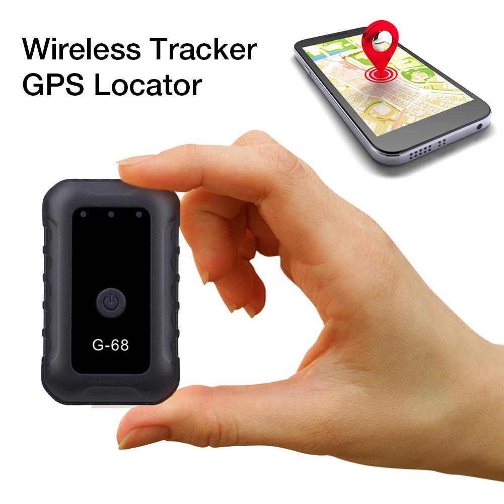 Buy Wireless Tracker GPS Locator G68 Free Installation Mini Car Truck ...
