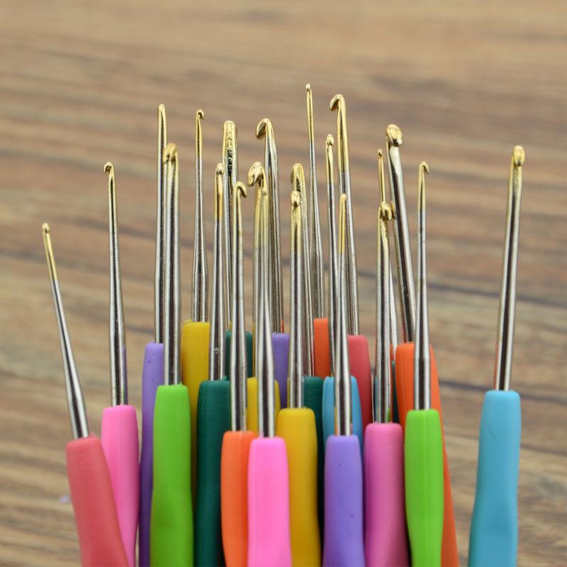 Buy Crochet Hook Knitting Needles Bearded Needle Needles Sewing Needle ...