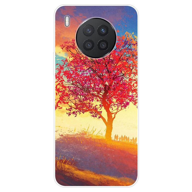 Buy For Huawei Honor 50 lite Honor50 NTN-LX1 NTH-NX9 Case Soft Silicone ...