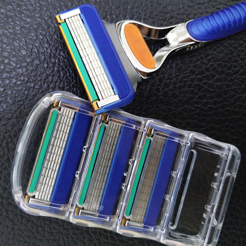 4pcs/lot Excellent Shaving 5 Layers Razor Blades Compatible for ...
