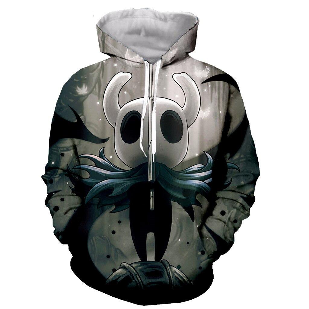 Cheap Hollow Knight Fashion Long Sleeves 3d Print Zipper /Hoodies ...