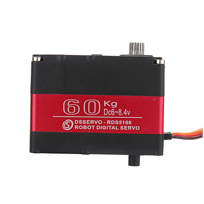 Buy Dsservo Robot Servo RDS5160 High Torque Servo 60kg Metal Gear ...
