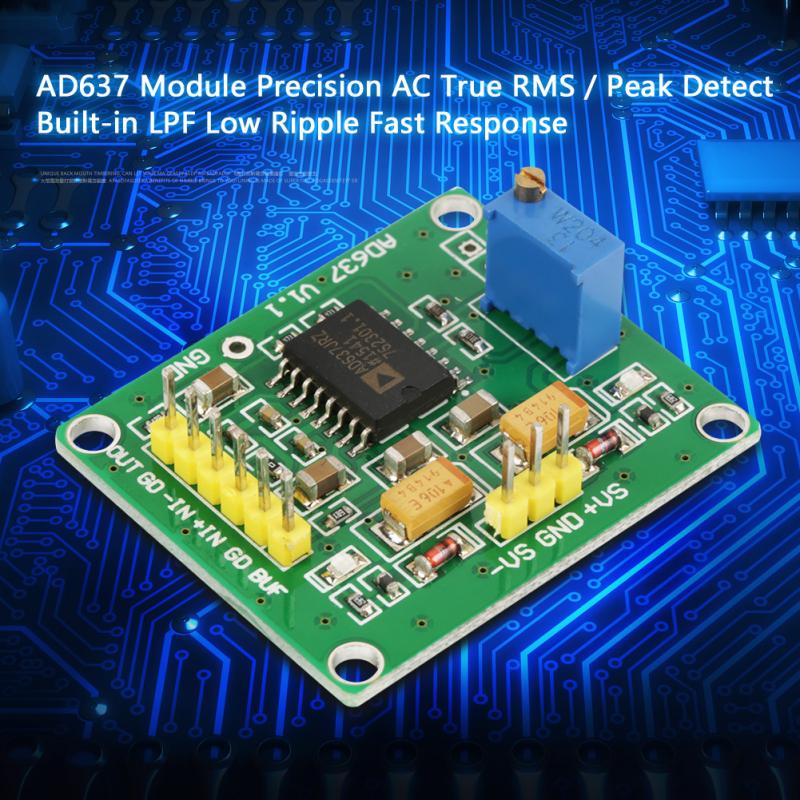 Buy AD637 Module Precision AC True RMS / Peak Detect Built-in LPF Low ...
