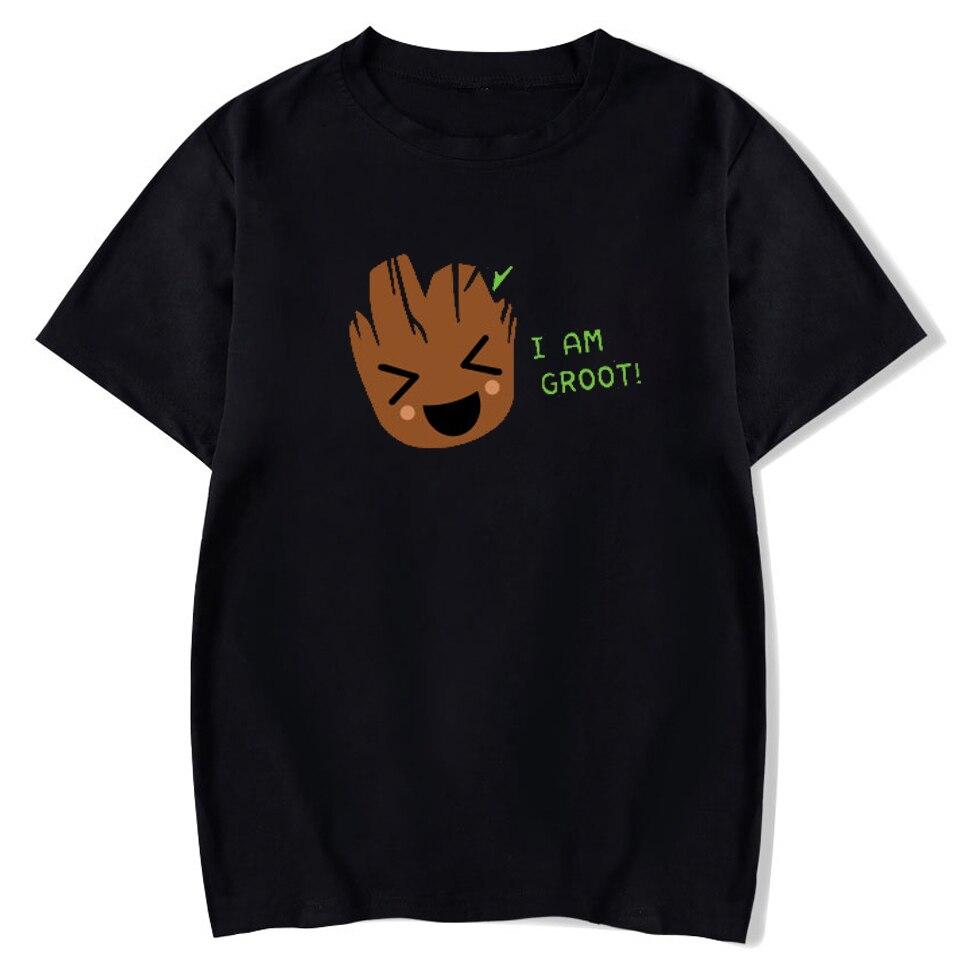 Cheap 2023 Vintage I Am Groot Women T-Shirt Fun Cute Bady Groot Printed ...