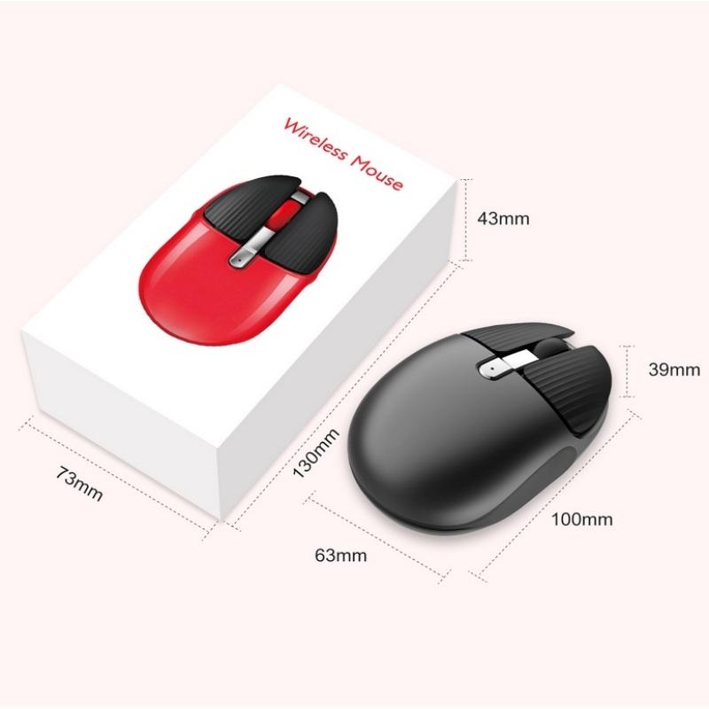Buy M106 Rechargeable 2.4g Wireless Mouse Mute Rabbit Mouse Back ...