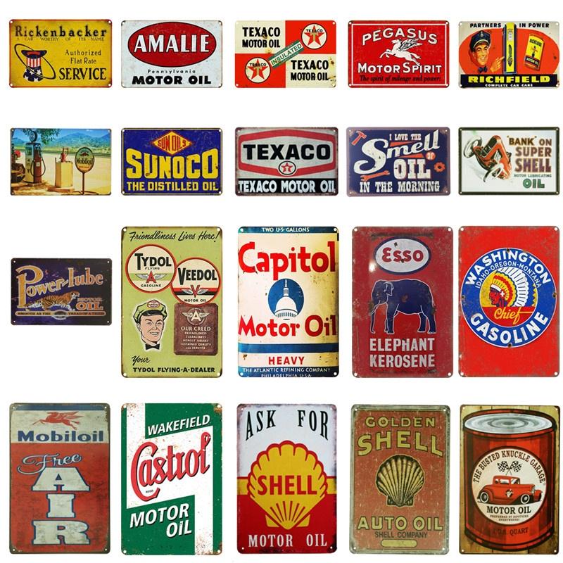 Buy Vintage Metal Poster Plaque Iron Tin Signs Plate Bar Pub Man Cave ...