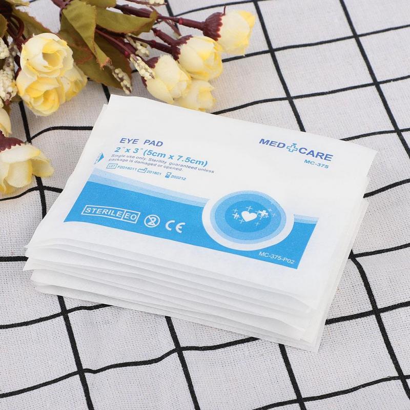Buy 50pcs/box Disposable Breathable Eye Patch Dressing Medical Sterile ...
