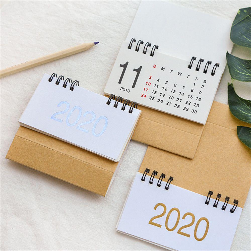 Buy Paper 2020 Year Desk Decor Daily Planner Yearly Planner Calendar ...