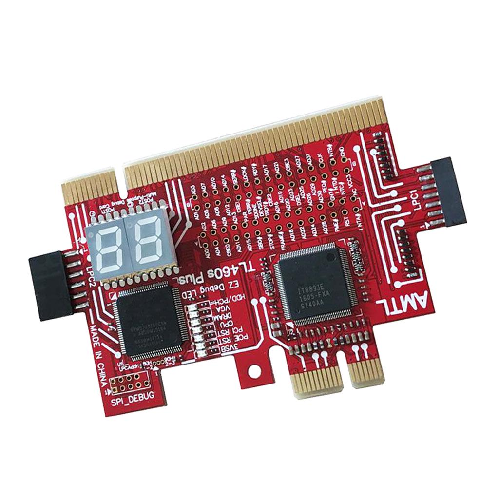 Buy TL460S PCI PCIE LPC Motherboard Diagnostic Test Analyzer Post Debug ...