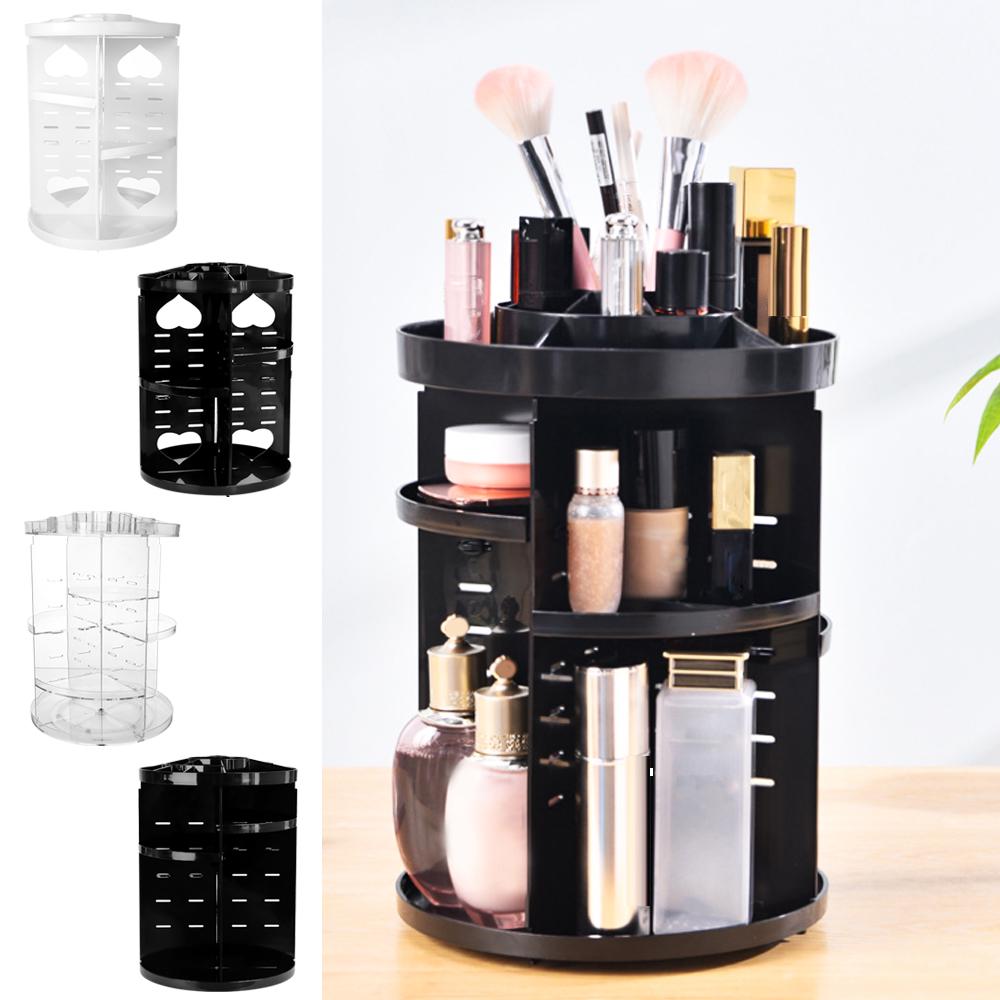 Buy Rotating Adjustable Cosmetic Storage Display Holder Makeup ...