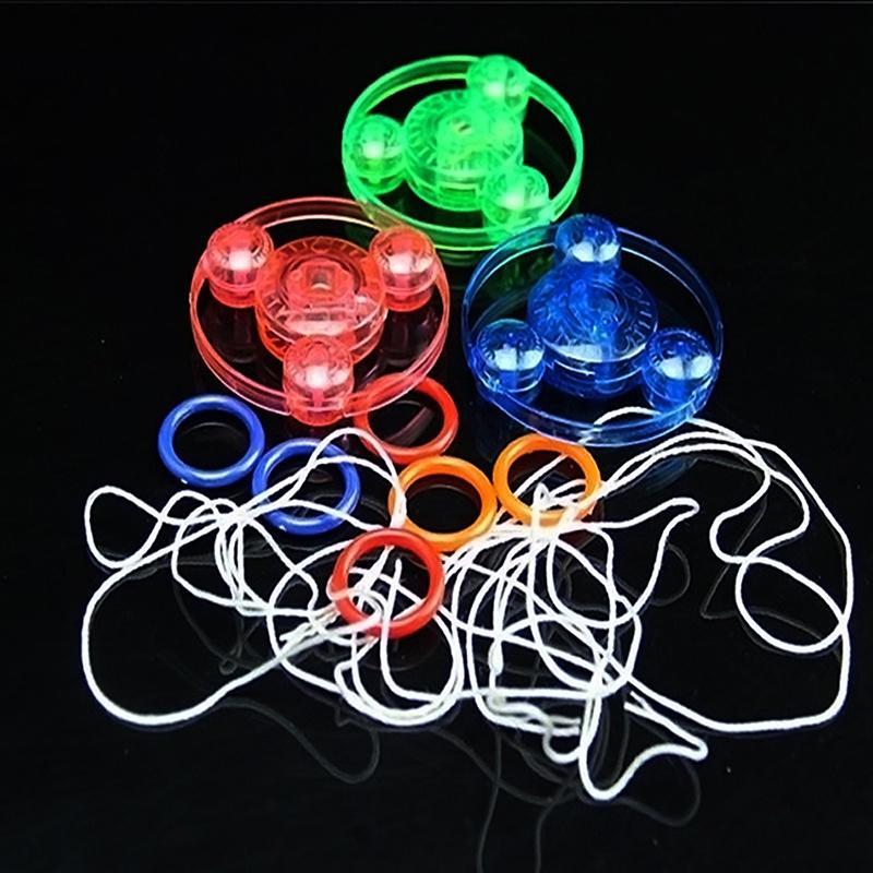 Buy 1pcs Outdoor LED Light Frisbee Colorful Saucers Classic Toy Random ...
