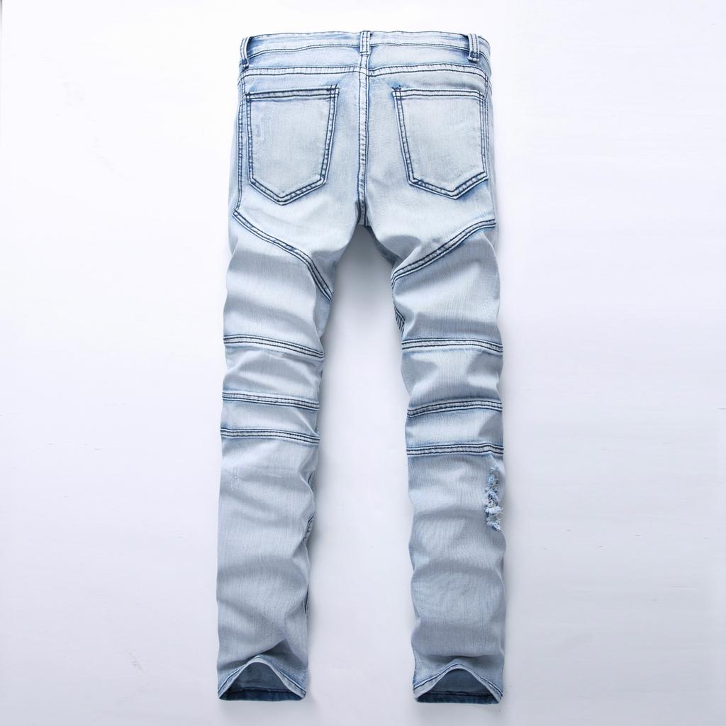Buy Men's Hip Hop Jeans Famous Designer Brands High Quality Skateboard ...