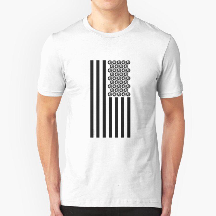 Buy Ameri Gram Cotton White Tees Summer Men T Shirts Male Casual Style Short Sleeve at ...