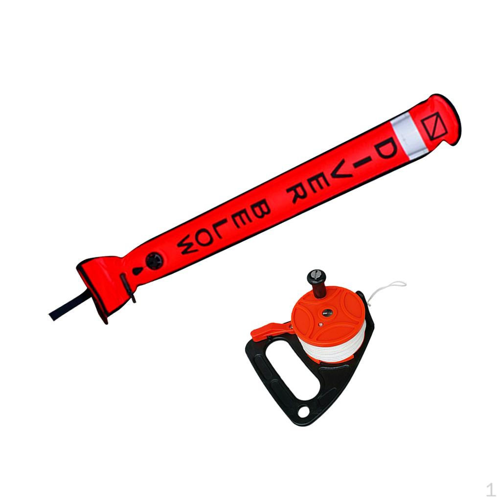 Kaufe Safety Scuba Diving Reflective SMB Surface Marker Buoy and Dive ...