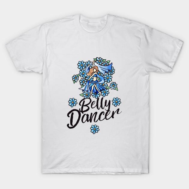Buy T Shirt Women Belly Dancer Harajuku Print Kawaii Tshirt Summer ...