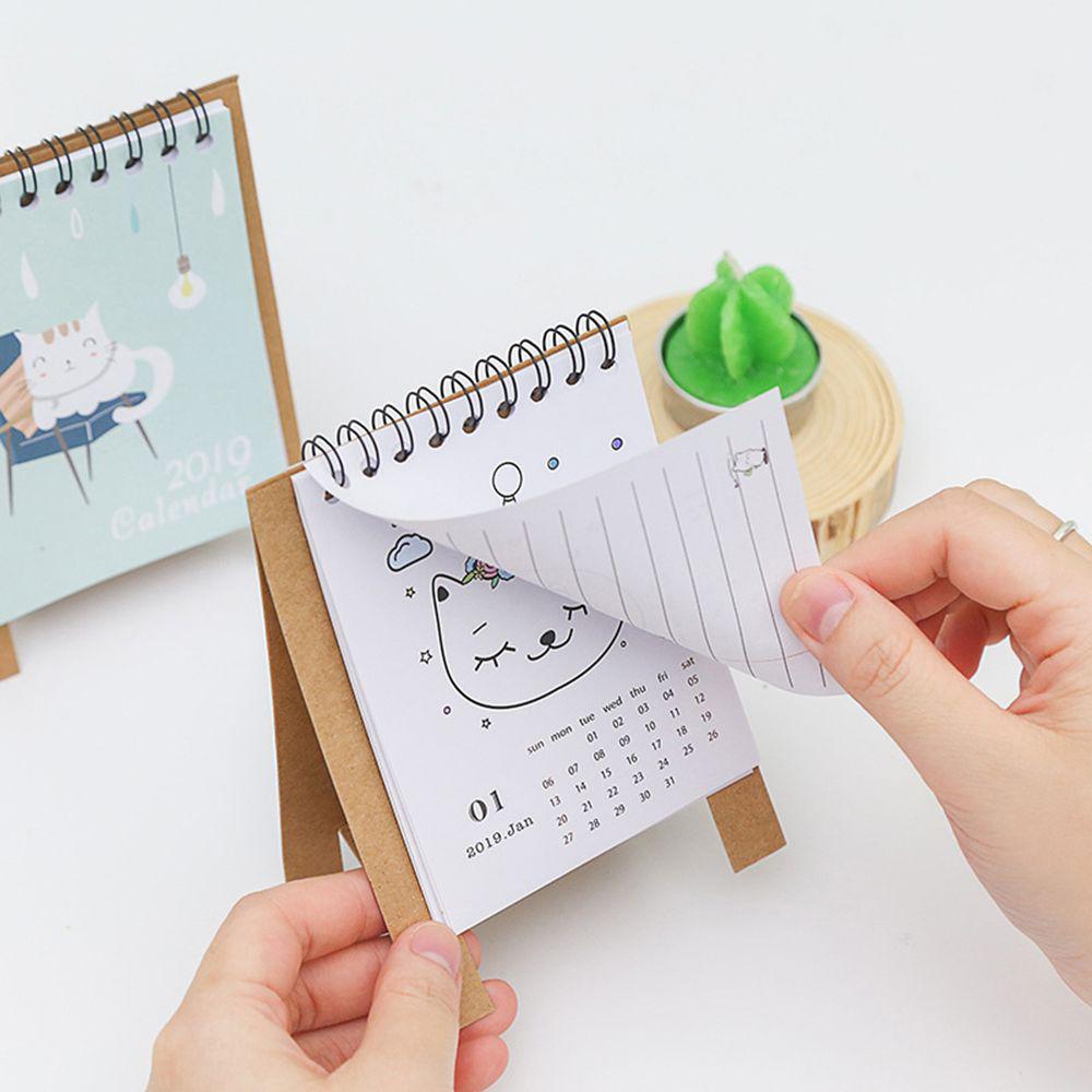 Buy NEW Cartoon Office Table Flip Planner Desktop Calendar Schedules at ...