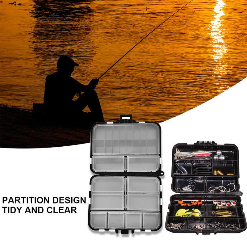 Multi-functional Fishing Lures Hook Box Waterproof Partition Storage ...