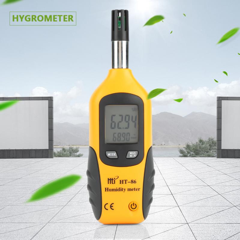 Buy HT-86 Digital Thermometer Hygrometer Wet Bulb/Dew Point Temperature ...