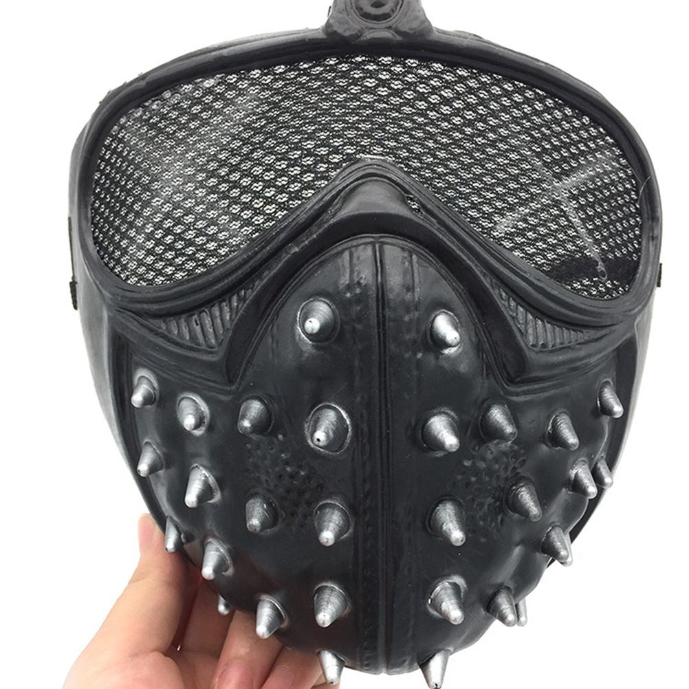 Buy 1PC Steampunk Rivet Mask Scary Horror Half Face Mask for Masquerade ...