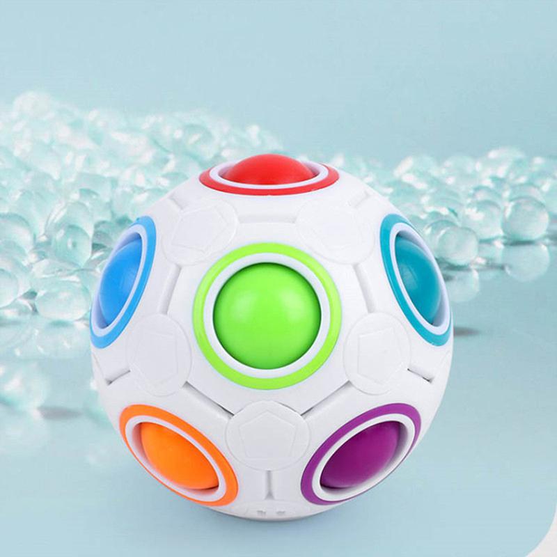 Cheap Magic Rainbow Ball Fidget Toys For Childrenadult Stress Reliever ...