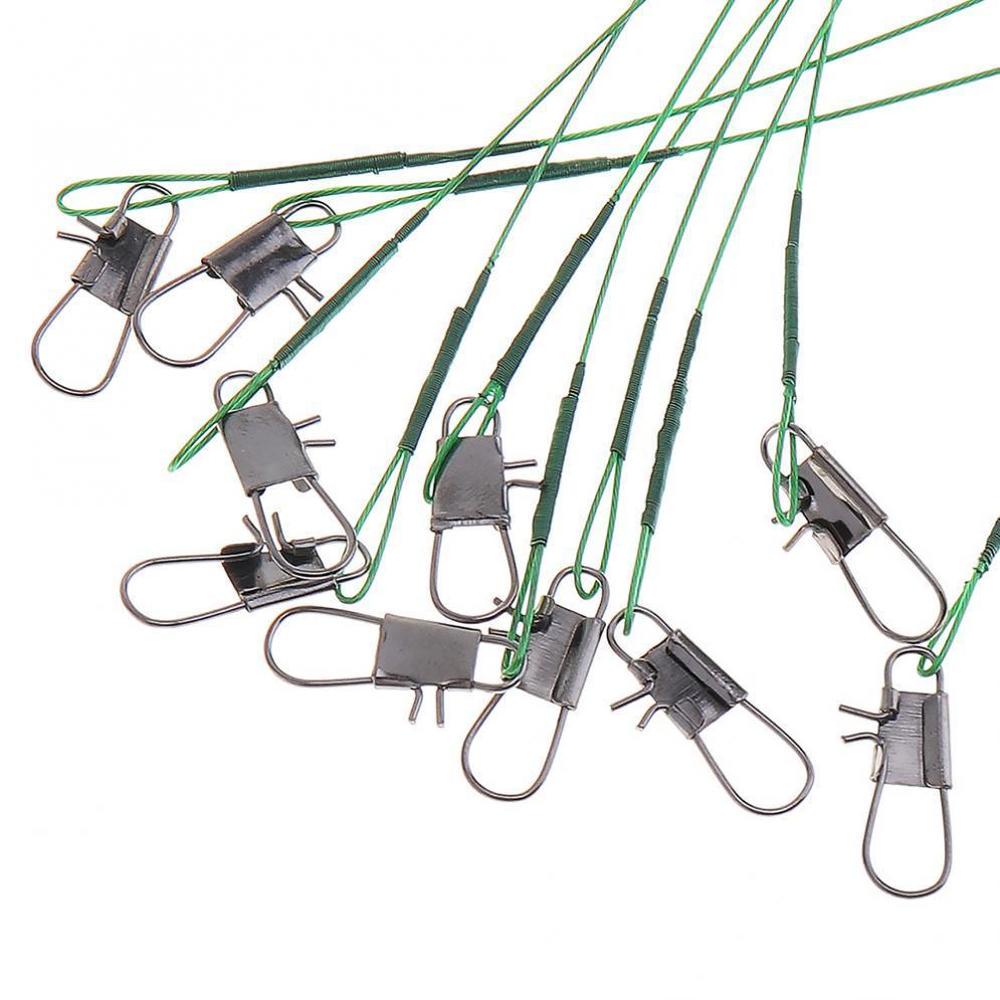 Buy 12pcs Stainless Steel Fishing Line Portable Durable Wire leading ...
