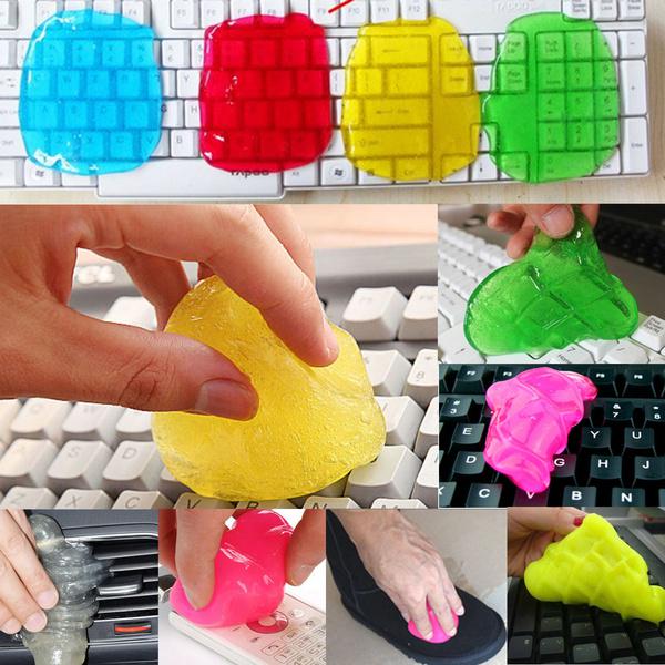 Magic Cleaning Gel Putty Car Keyboard Console Laptop Computer Super ...