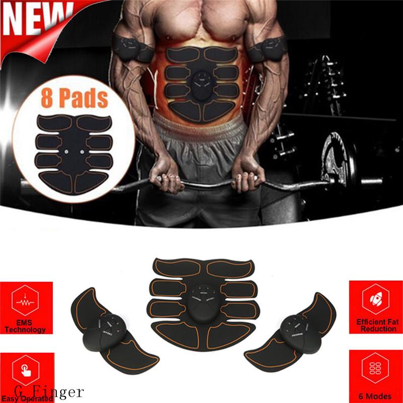Buy Professional EMS Muscle Training Gear Remote Control Abdominal ...