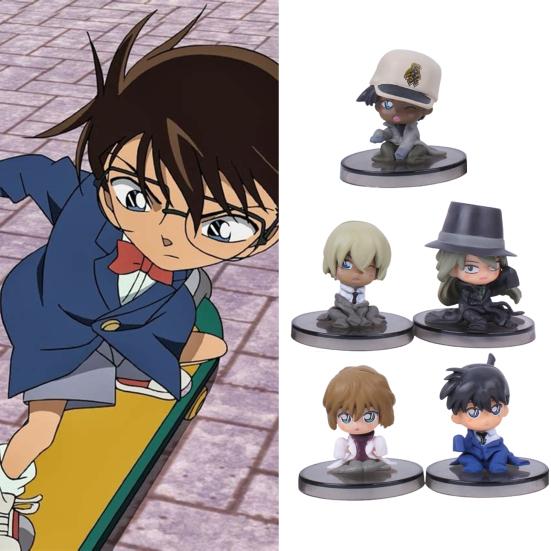 1 Set Detective Toys & Hobbies Conan Anime Figures Kit Rust-proof Anti ...