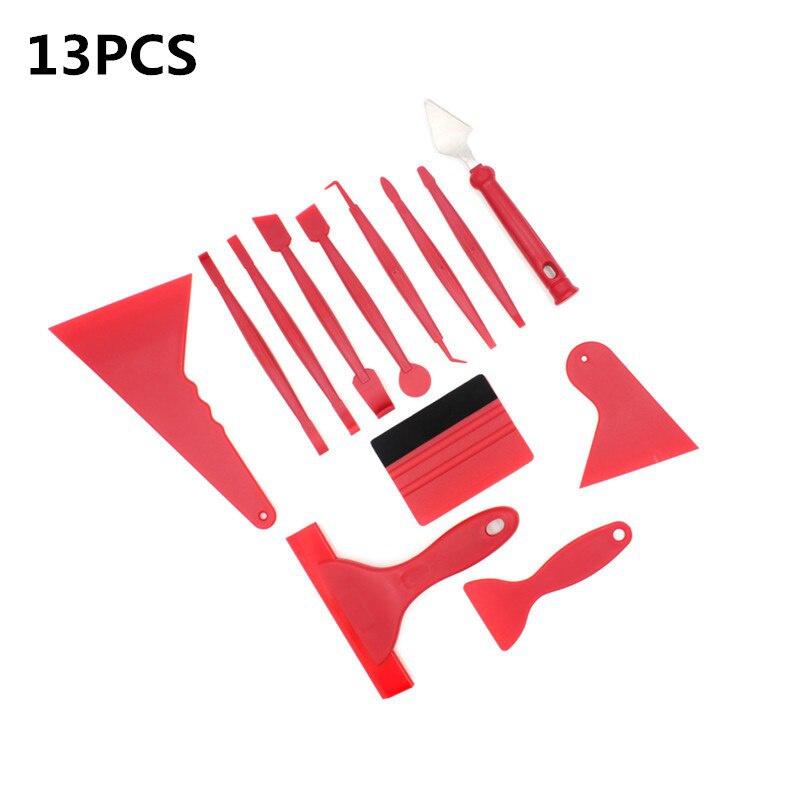 Buy 13pcs Car Vinyl Film Wrapping Tools Auto Felt Squeegee Scraper Set ...