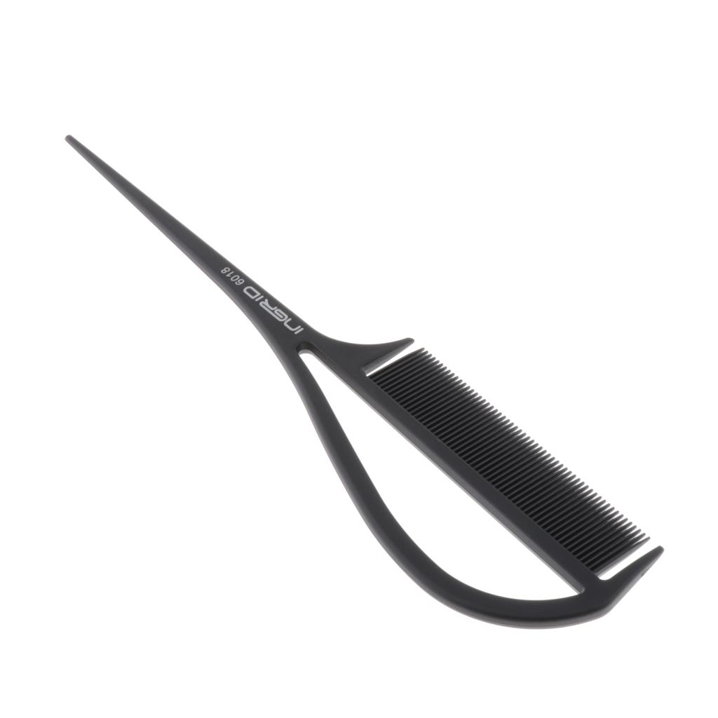 Buy Black Plastic Rat Tail Teasing Comb Heat Resist Sectioning Hair ...