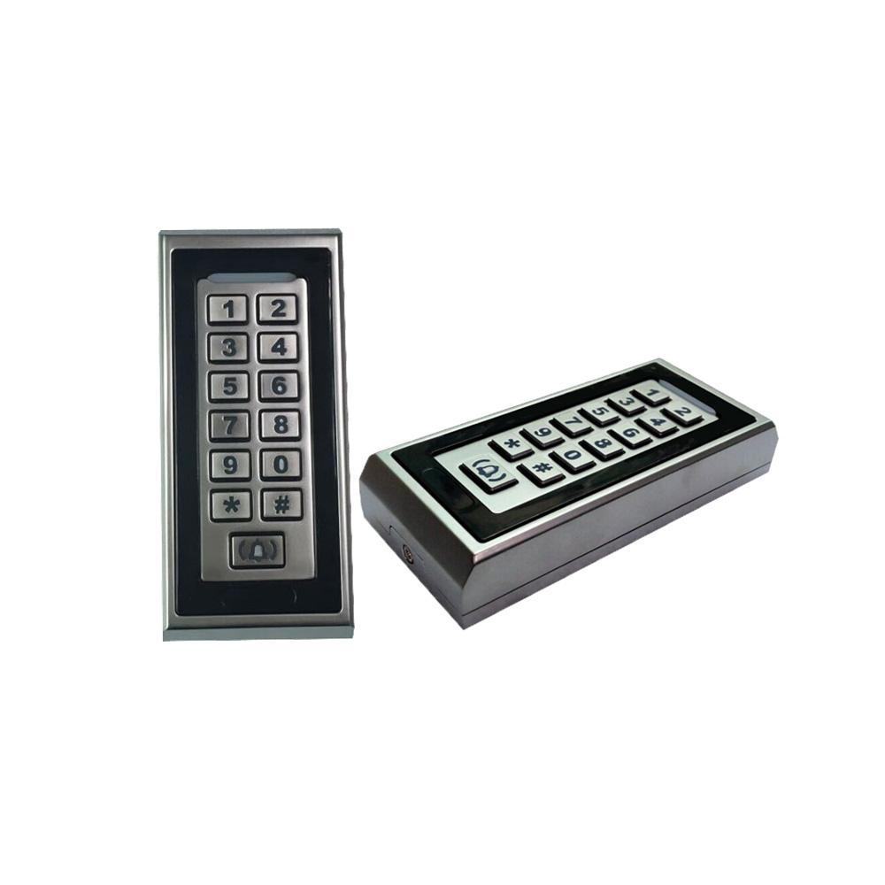 Buy ZK-FP810E Metal Touch Access Controller ID Card Password Access ...