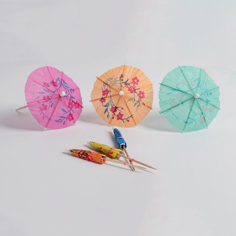 Cheap 10pcs Drinking Straws Mini Paper Umbrella Plastic For Celebration ...