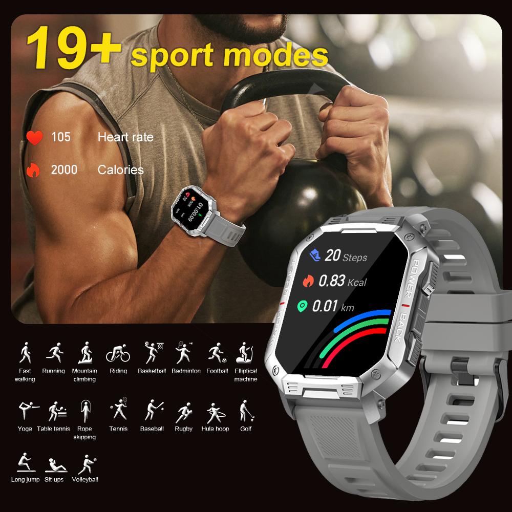 Buy WEEDOM 2022 New Bluetooth Call Smart Watch Men Outdoor Sports ...