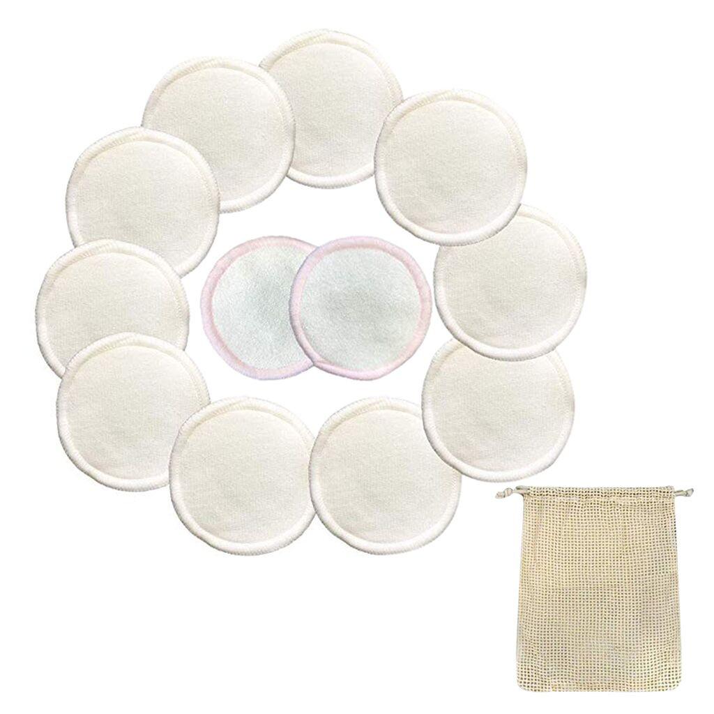 Buy [HCD] 12PCS Soft Reusable Make-up Remover Discs High Quality ...